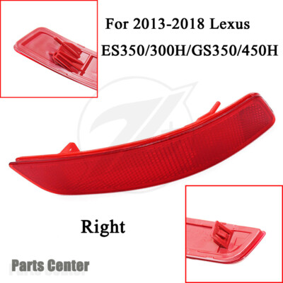 Rear Bumper Reflector Right Passenger Fit For Lexus ES350/300H/GS350 ...