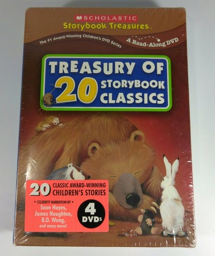 SCHOLASTIC STORYBOOK TREASURES™ TREASURY OF 20 STORYBOOK CLASSICS 4 DVD ...