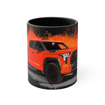 Orange Ford Raptor pickup truck Coffee tea Mug, 11oz | eBay