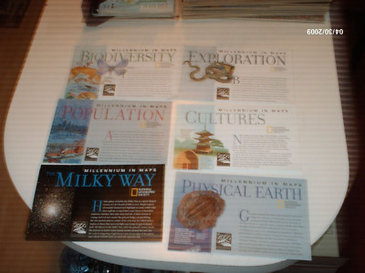 National Geographic maps - "Millennium In Maps" series ALL 6 FREE ...