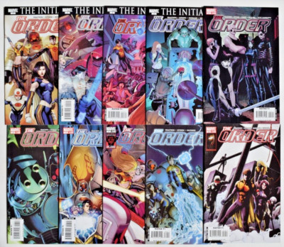 ORDER, THE (2007) 10 ISSUE COMPLETE SET #1-10 MARVEL COMICS | eBay