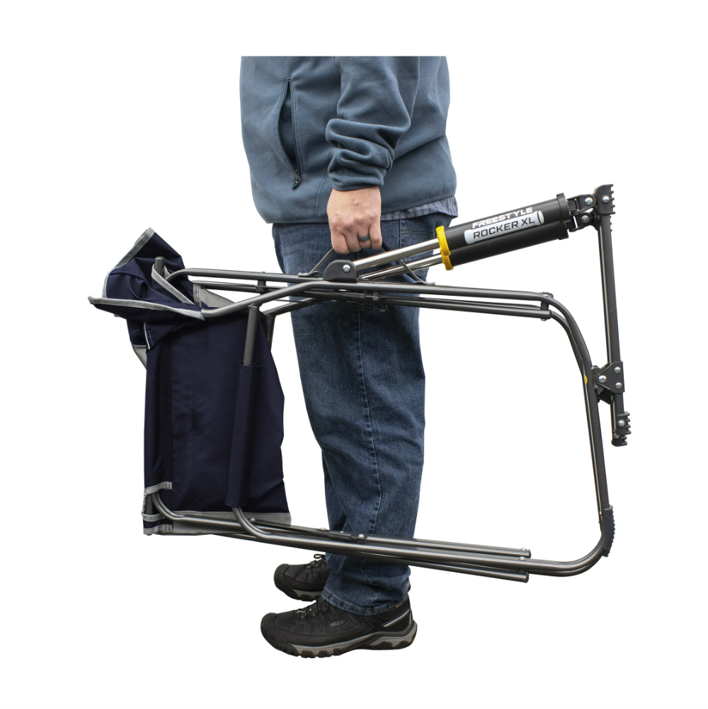 GCI Outdoor Freestyle Rocker XL Oversized Foldable Rocking Camp Chair ...