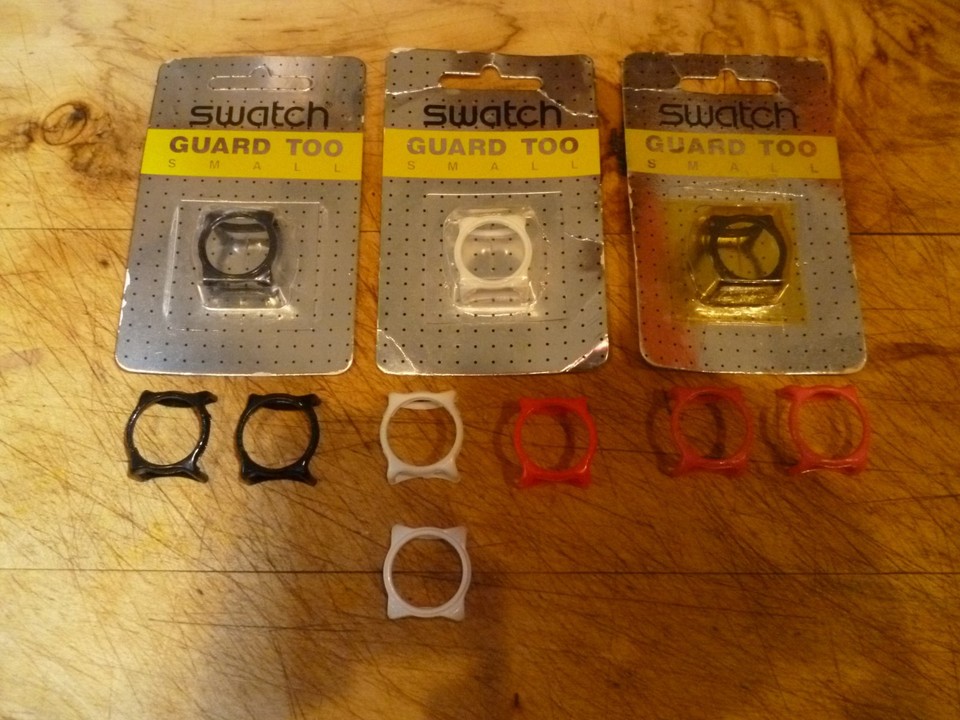 Joblot Swatch GUARD TOO Small blue for 26mm Standard Ladies watch New ...