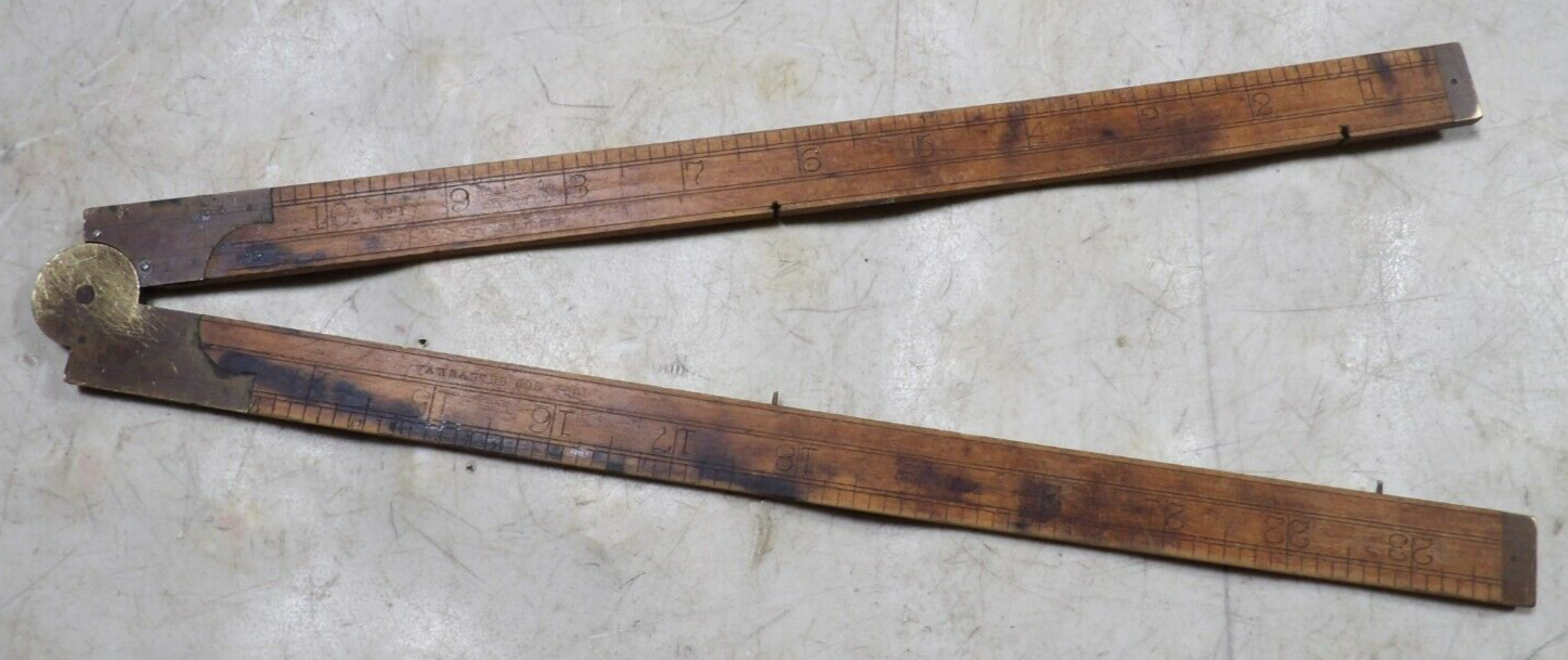 Vintage/Antique Stanley Rule & Level Co #1 Boxwood Ruler 24" | eBay