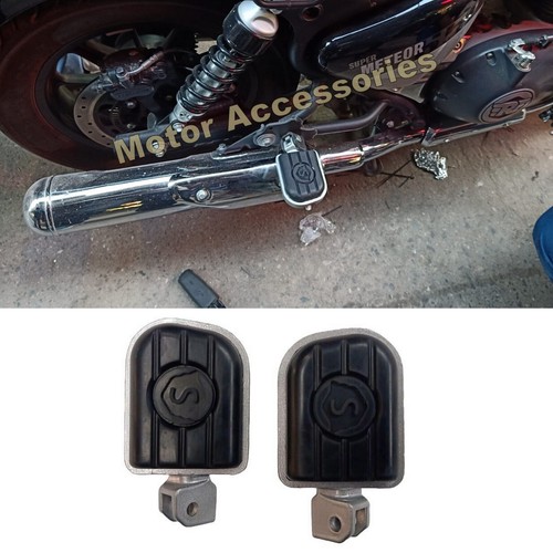 Fit For Royal Enfield Super Meteor 650 Pillion Foot Rest Foot Pegs ...