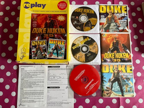 Vintage Retro Duke Nukem 3D. PC Big Box 3 discs. | eBay