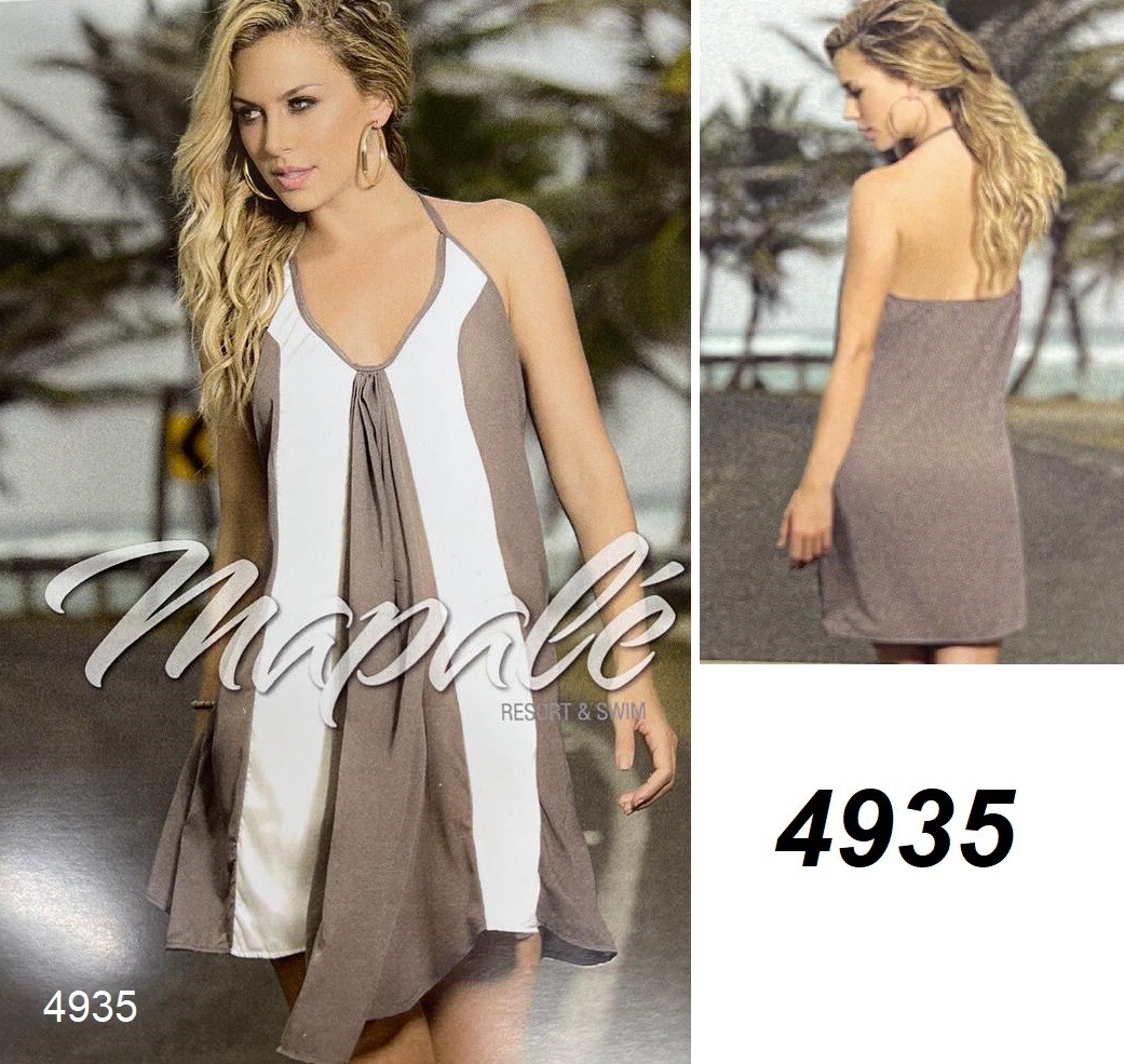 Vestido Colombiano REF. 4935 MAPALE TALLA S COLOR MOCCA | eBay