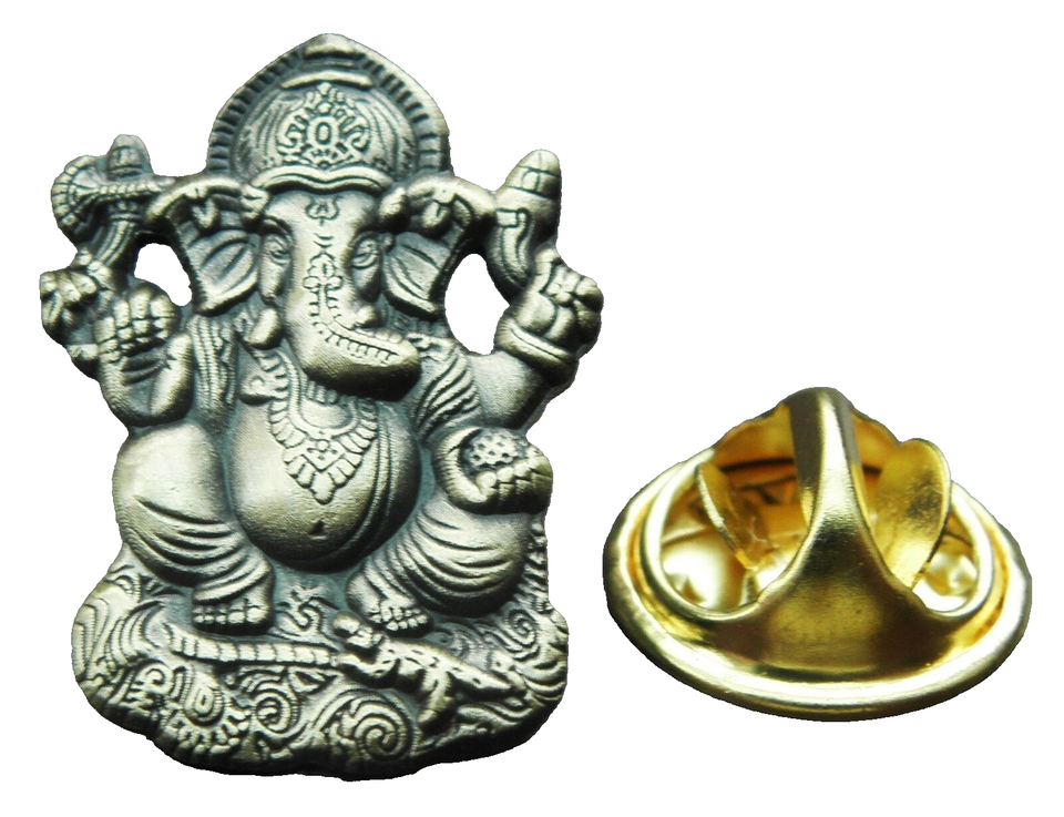 Ganesha Pin Badge Ganesa Ganapati Ganesh Pillaiyar Hindu Brooch | eBay UK