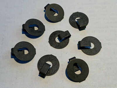 8 PIECE KIT-1/4" HOLE-CARBURETOR THROTTLE ROD LINKAGE RETAINER CLIPS ...