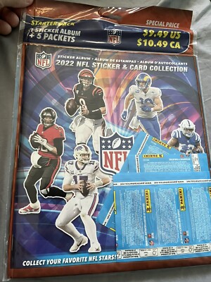 2022 NFL sticker album and card collection | eBay