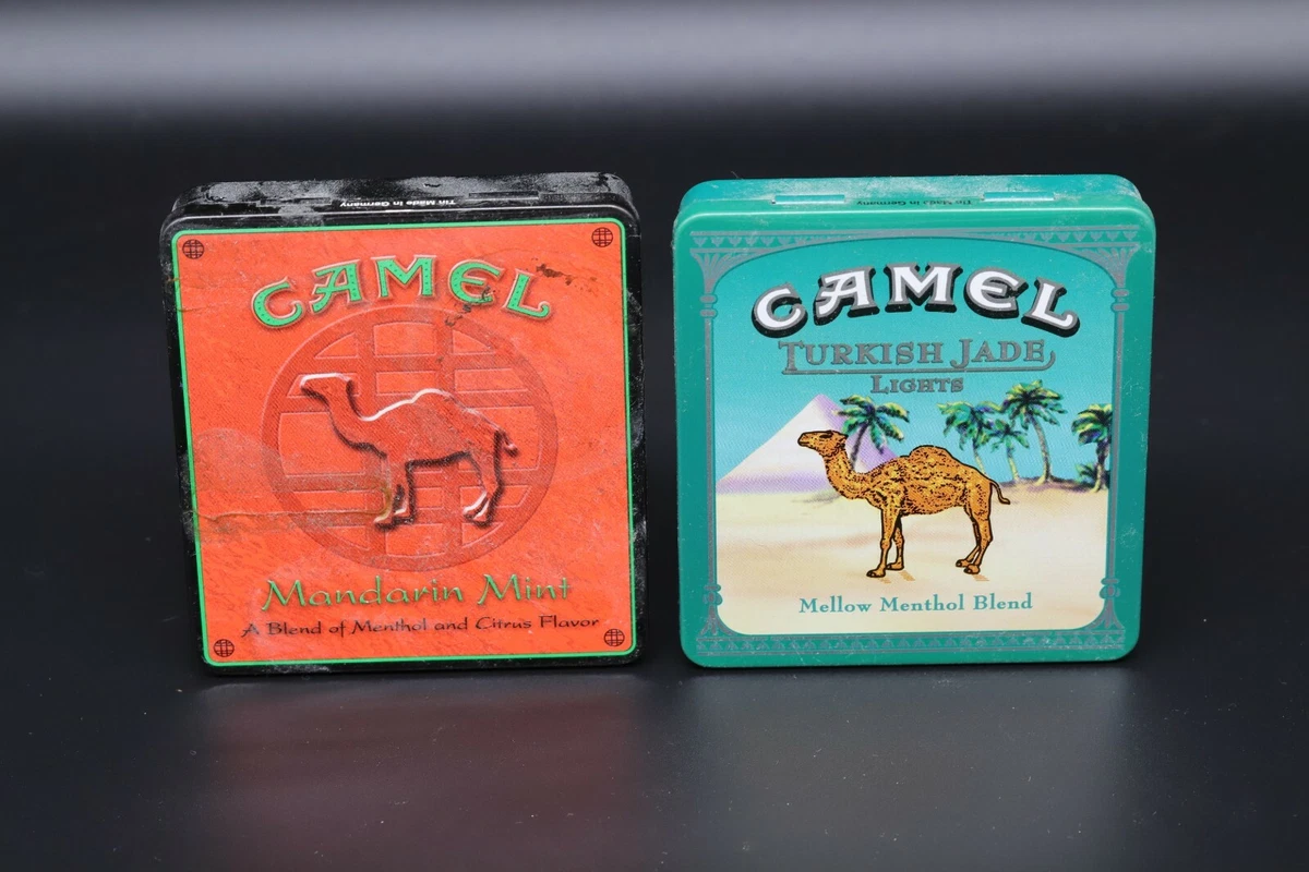 Camel Flavored Cigarettes In Tins
