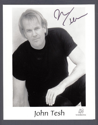 John Tesh Signed 8x10 B/W Photo auto | eBay