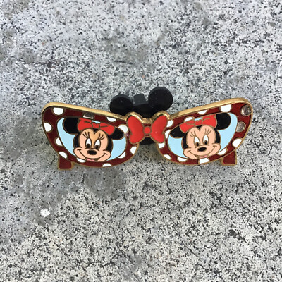 Disney Pin 59183 Character Sunglasses Glasses Minnie Mouse Bow Polka ...