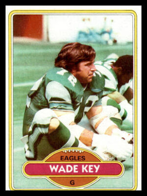 1980 Topps Wade Key #296 Philadelphia Eagles | eBay