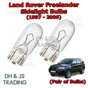 Land Rover Freelander Front Sidelights Park Lights Side Light Bulb ...