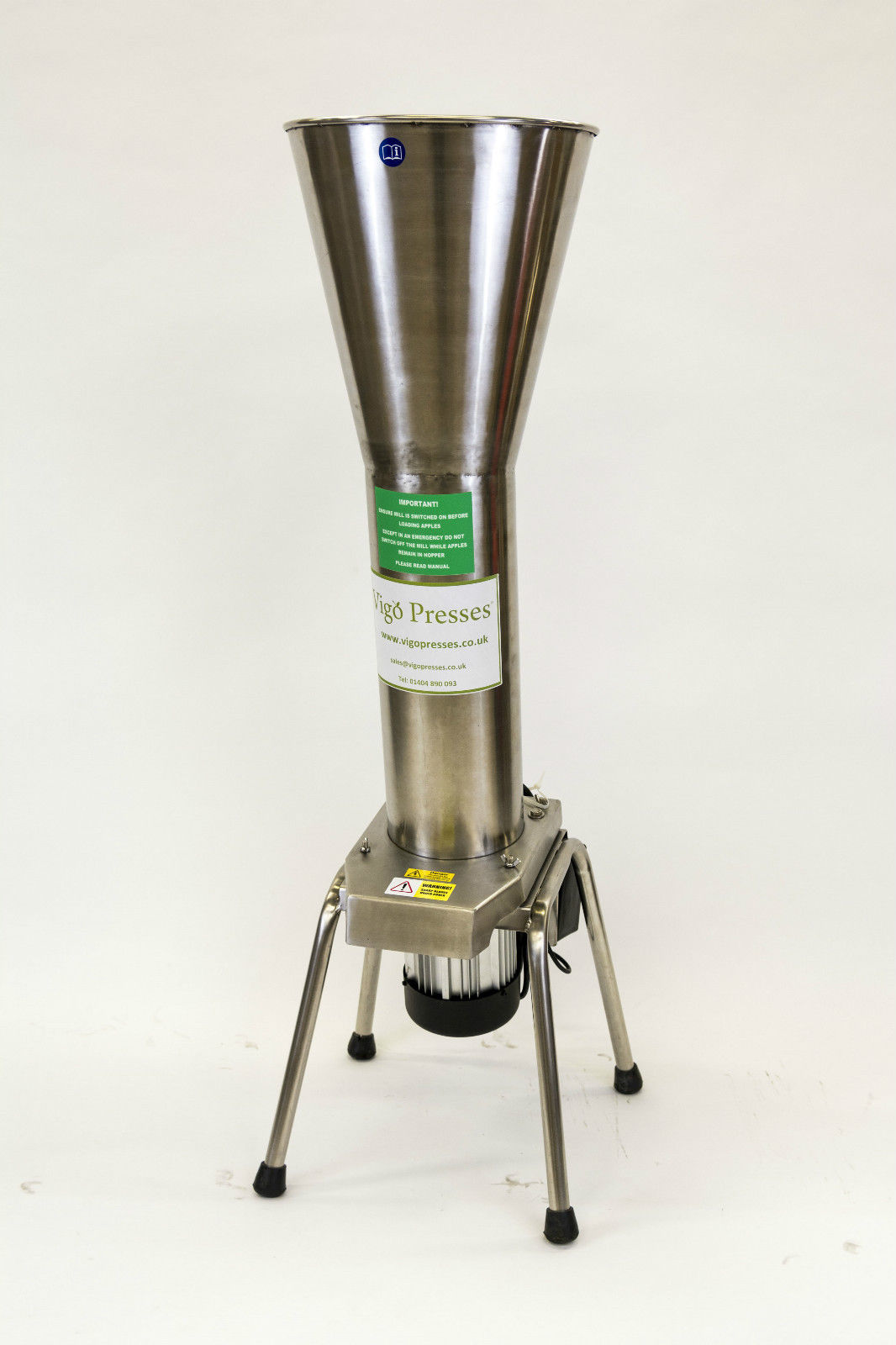 Vigo Stainless Steel Electric Apple Mill 1.5Kw - 91278 for sale online ...