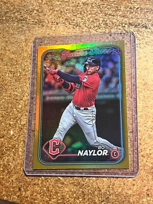 2024 Topps Baseball Future Stars Gold Foil # 191 Bo Naylor | eBay