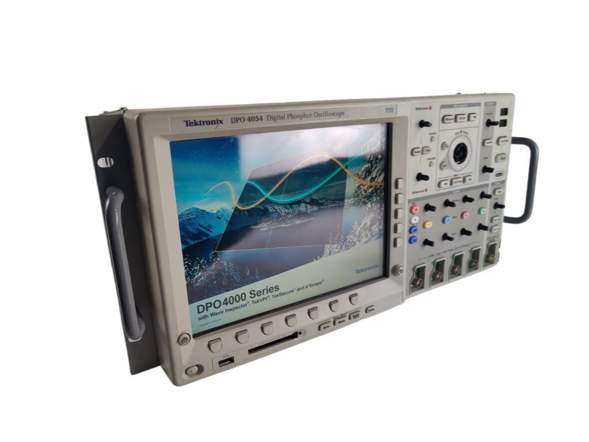 Tektronix DPO4054 Digital Phosphor Oscilloscope 4-Channel 500MHz Rack ...