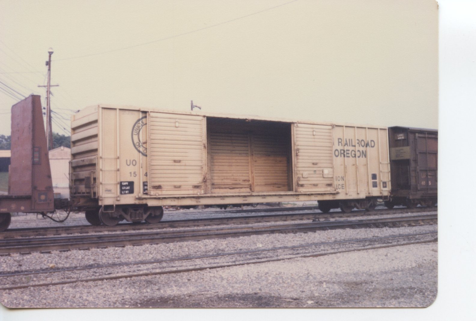 2F512 RP 1985 Union Railroad of Oregon FREIGHT BOX CAR | eBay