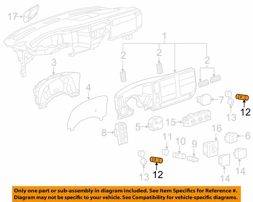 AC Delco GM 25774623 Power Outlet 12V | Aftermarket Branded | ACDelco