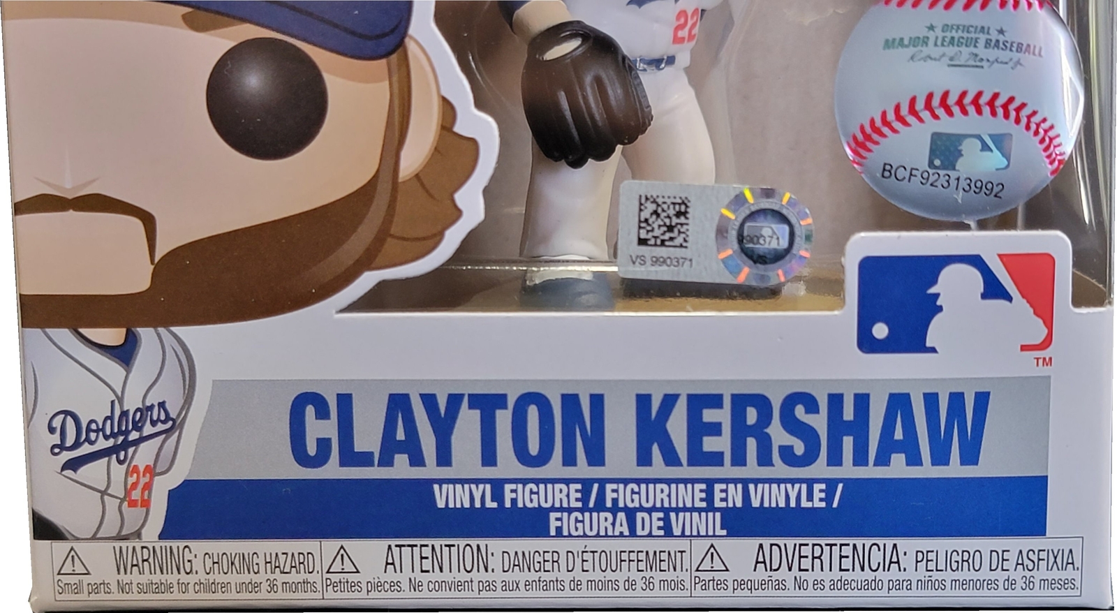 Clayton Kershaw authentique signé à la main Dodgers Funko Pop ! 2020 WS ...