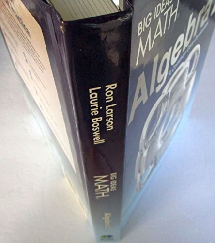 BIG IDEAS MATH Algebra 2: Common Core Student Edition 2015 ...