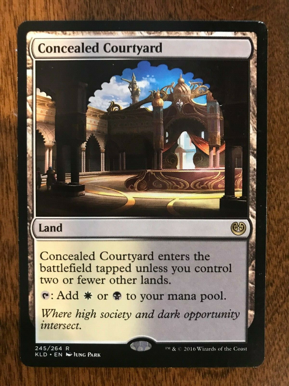 CONCEALED COURTYARD | Kaladesh NM MtG English FREE SHIPPING ...