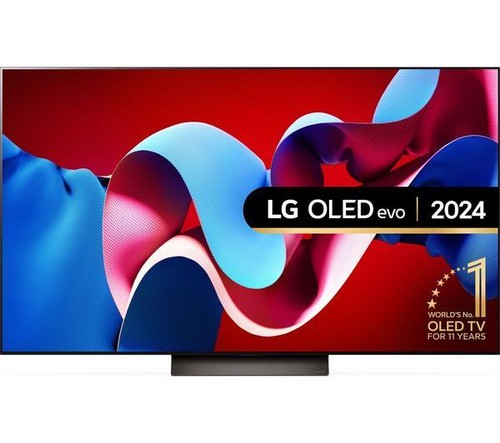 LG OLED65C44LA 65" OLED evo 4K Ultra HD HDR Smart TV Freeview Play ...