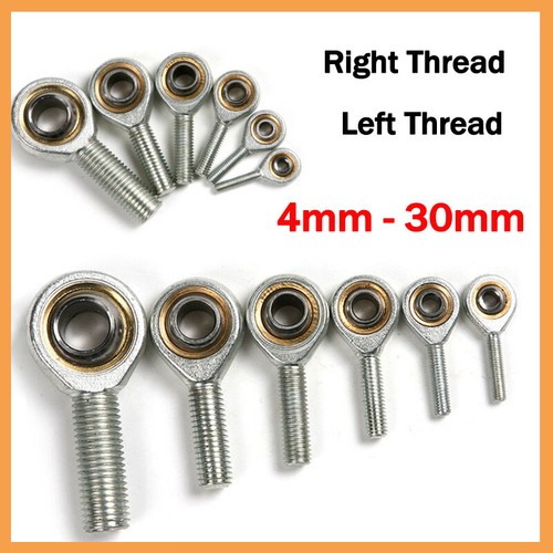Male Tie Rod End 4mm -30mm Bearing Right / Left Thread Link Heim Joint ...