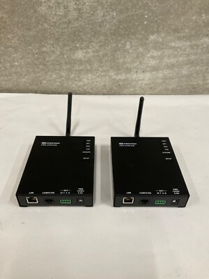 Lot of 2 Crestron CEN-HPRFGW Extended Range RF Wireless Gateway w ...