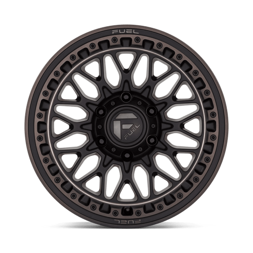 Fuel D759 Trigger Matte Black Dark Tint 1-Piece Rim: 17x9, 6x139.7/6x5 ...