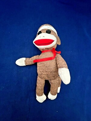Ty Socks the Sock Monkey (No Hang Tag) Good Condition 2014 Beanie | eBay