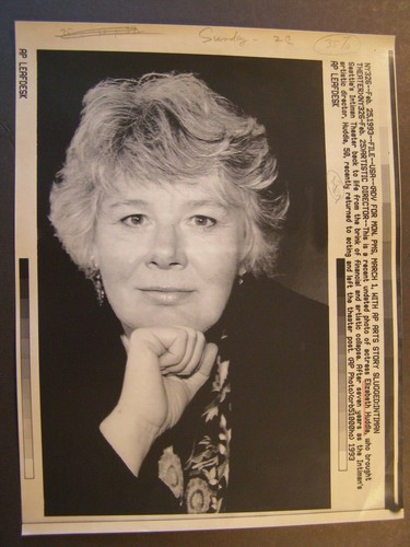 AP Wire Press Photo 1993 Actress Elizabeth Huddle Intiman's Artistic ...