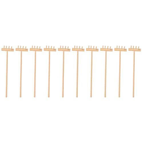 10pcs Mini Zen Garden Rake Tabletop Rock Garden Sandbox Tools Kits ...