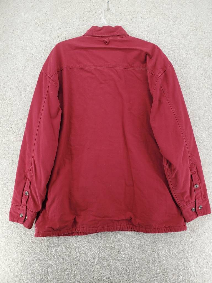 Shirt Jacket Fleece Pockets womans XL by Lakin Mckey Trading Co By Key ...