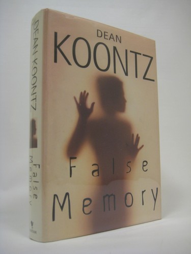 False Memory by Dean Koontz (1999, Hardcover/DJ Protected) 1st Printing ...