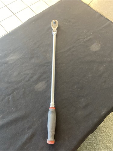 Snap On SHLF80A 1/2" Drive 25-1/2" Long Soft Grip Dual Flex Head Rachet ...