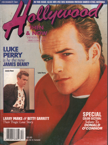 Hollywood Then & Now December 1991 Luke Perry James Dean 080320ame | eBay
