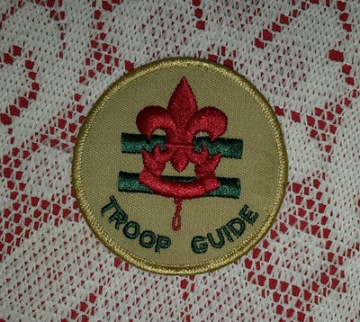 Vintage Troop Guide Boy Scouts Patch Badge Maine ME BSA Cub Scouts ...