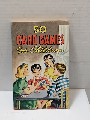 Vintage 50 Card Games For Children, Vernon Quinn, Whitman, 1946 | eBay
