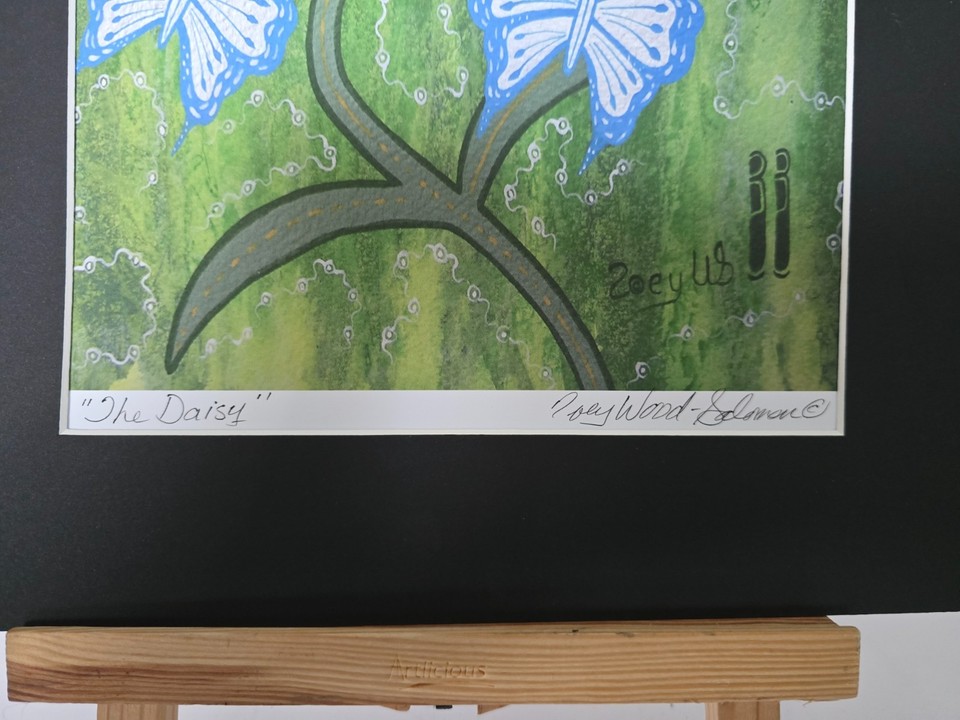 Zoey Wood Salomon The Daisy Signed Print Matted 16x12 | eBay