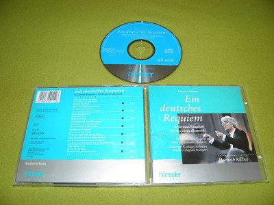 Brahms - A German Requiem - Helmuth Rilling - 1991 IMPORT Hänssler ...