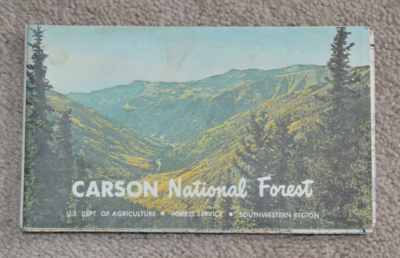 Carson New Mexico Map