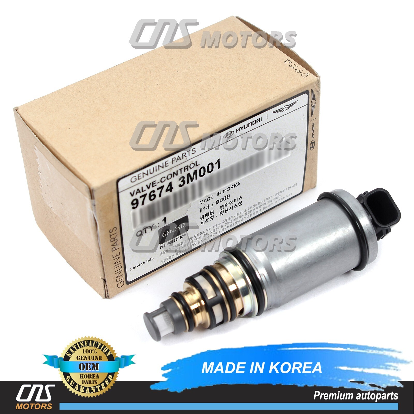 ⭐OEM⭐ A/C Compressor Control Valve for 2012-2024 Genesis Hyundai Kia ...