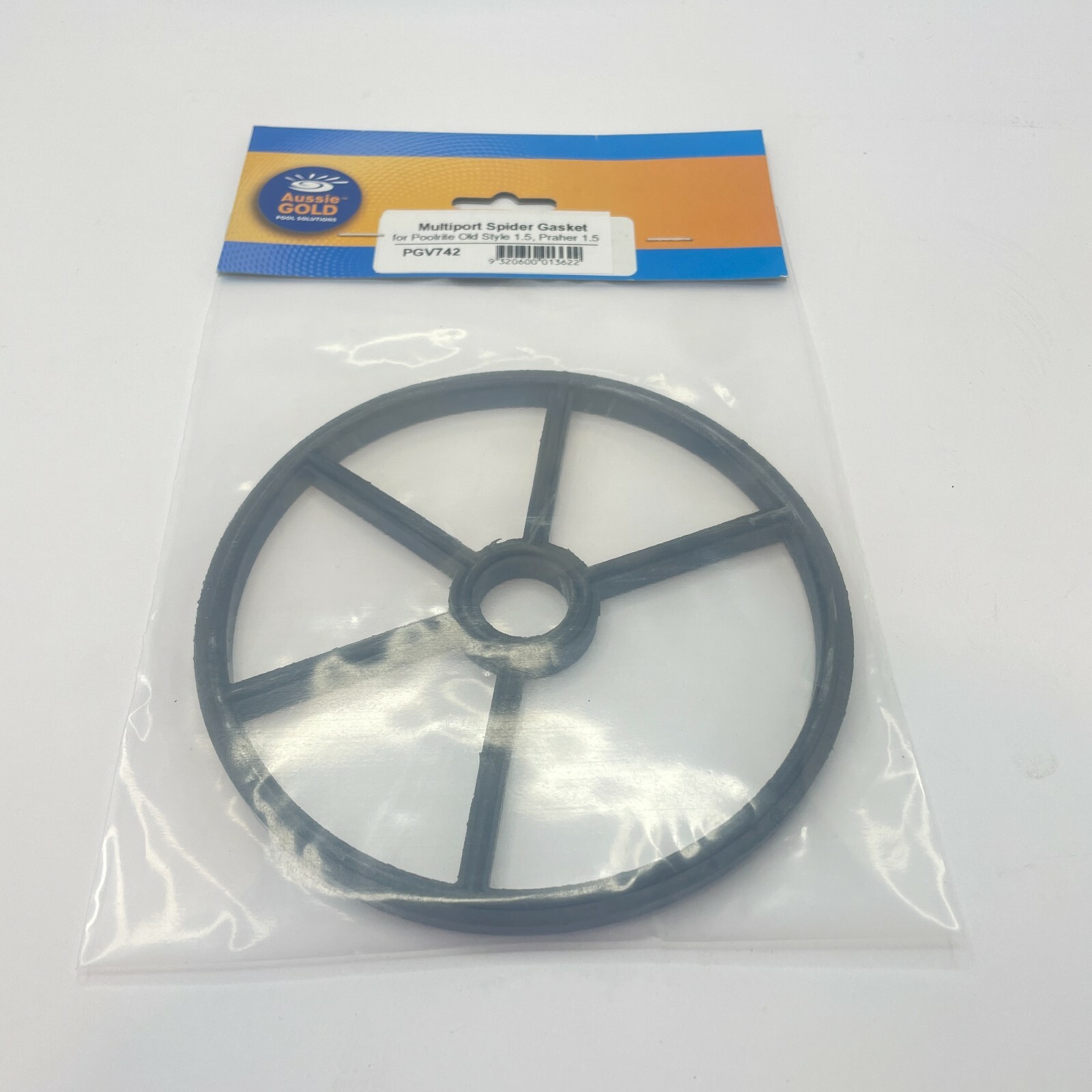 Poolrite MPV Multi Port Valve Spider Gasket Old Style 40mm Praher ...