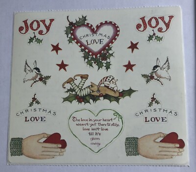 Susan Branch Stickers Christmas Love 1 Module Sheet 4.5"x5" | eBay