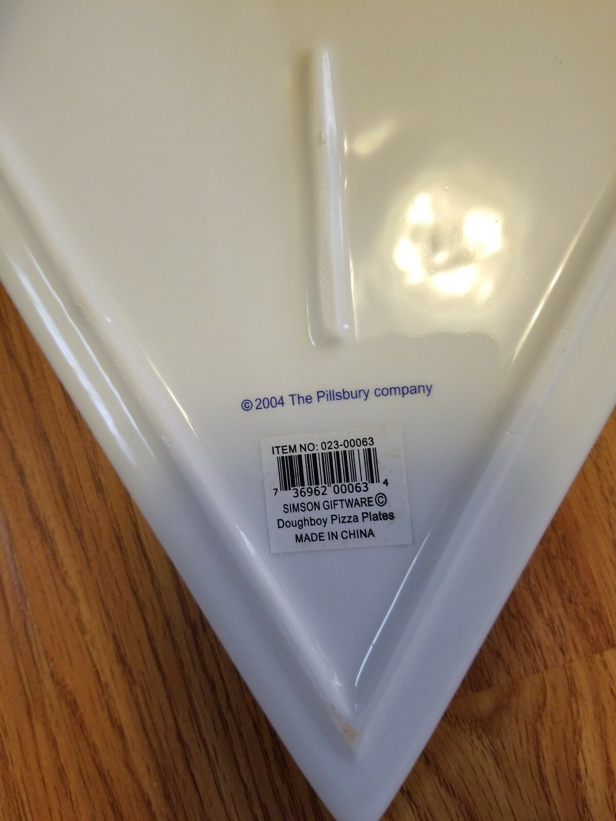 Pillsbury Doughboy Poppin'Fresh Simson Giftware Pizza Plates 2004 | eBay