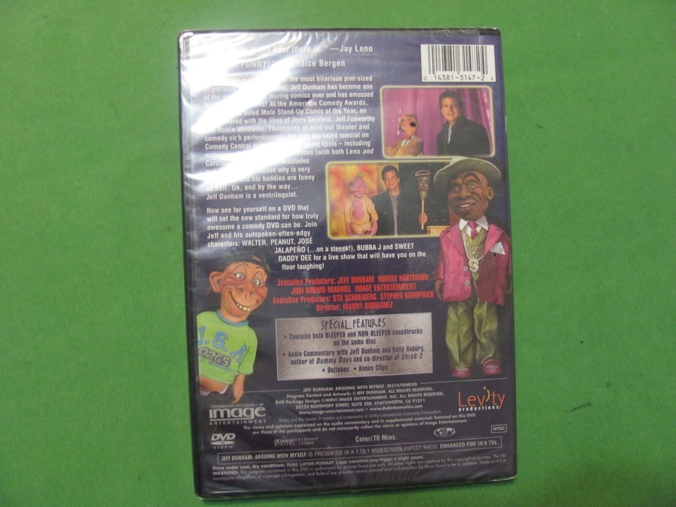 Jeff Dunham: Arguing with Myself - DVD - New & Sealed! | eBay