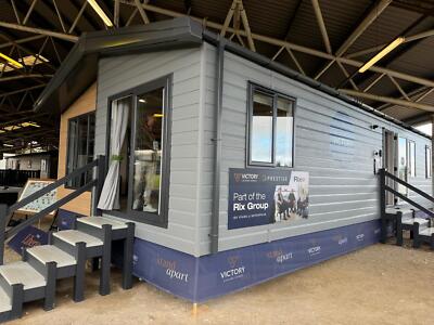 Static Lodge For Sale Off Site Victory Liberty Lodge 2 Bedroom, 40ft x ...