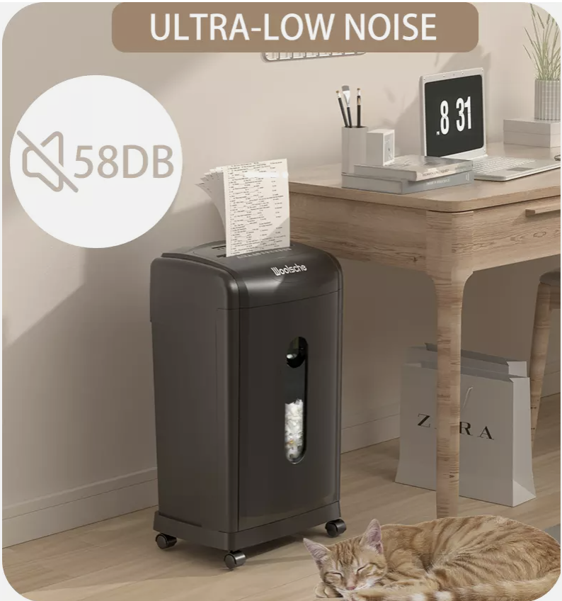 Paper Shredder Home Office Use Paper Destoryer Cross Cut High Working ...